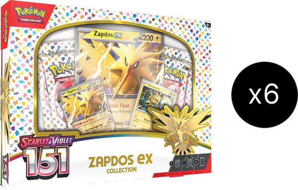 151 Collection Zapdos ex Case - SV: Scarlet & Violet 151 - Pokemon ...