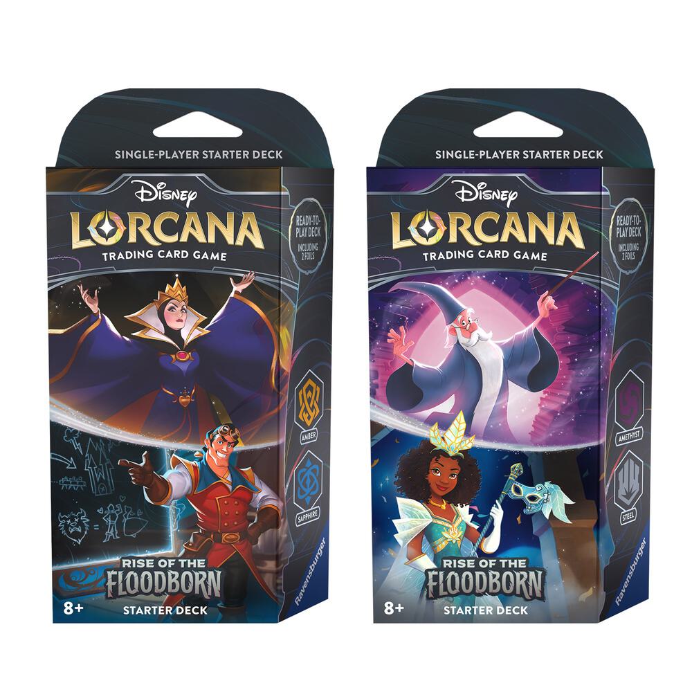 Disney Lorcana: The First Chapter Starter Deck (Sapphire & Steel) - The ...