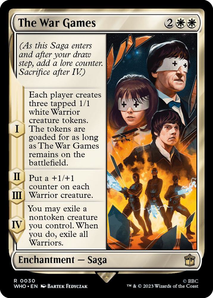 The War Games - Universes Beyond: Doctor Who - Magic: The Gathering ...