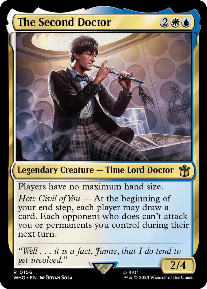 The Second Doctor - Universes Beyond: Doctor Who - Magic: The Gathering ...