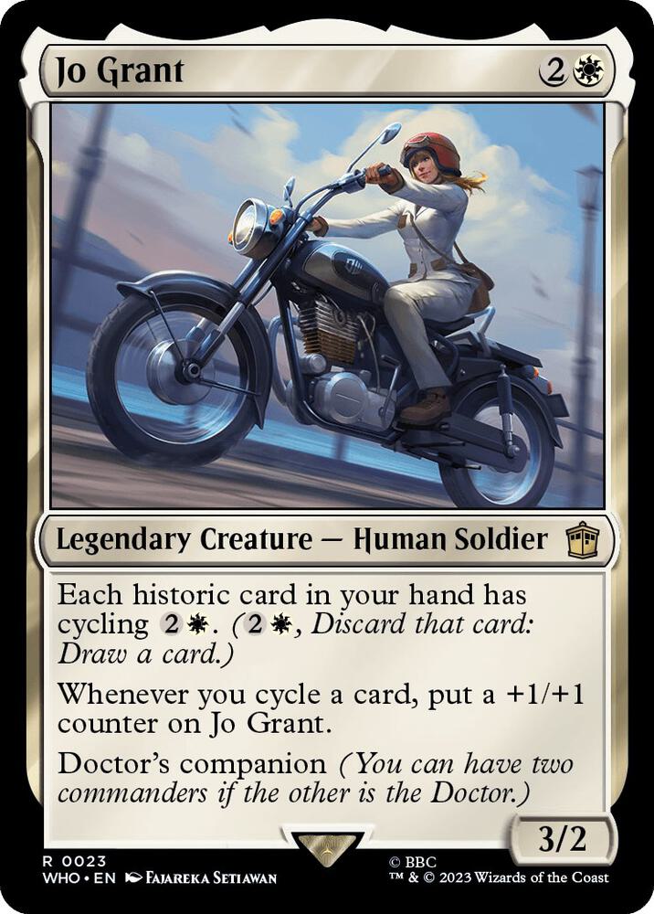 Jo Grant - Universes Beyond: Doctor Who - Magic: The Gathering ...