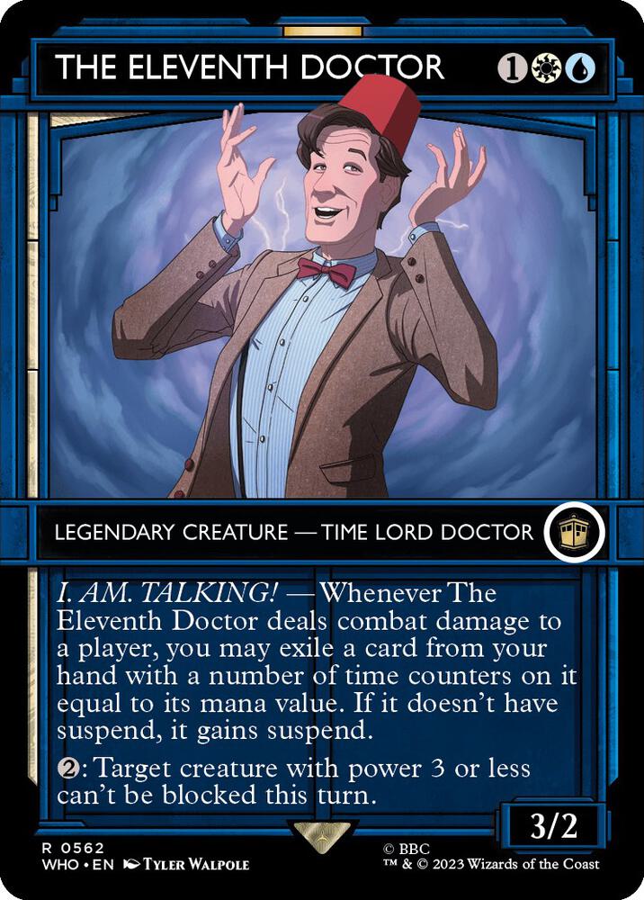 The Tenth Doctor (Showcase) - Universes Beyond: Doctor Who - Magic: The ...
