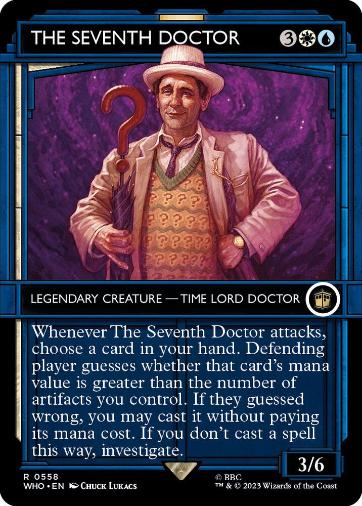 The Seventh Doctor (Showcase) - Universes Beyond: Doctor Who - Magic ...