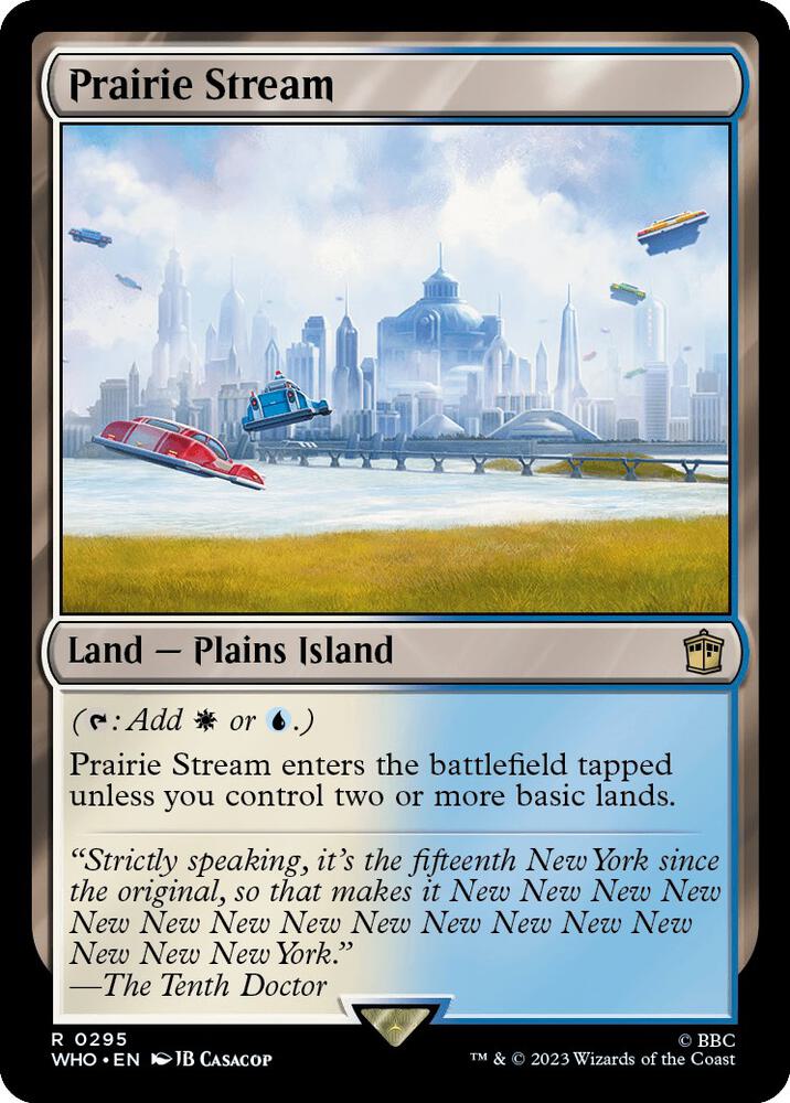Prairie Stream - Universes Beyond: Doctor Who - Magic: The Gathering ...