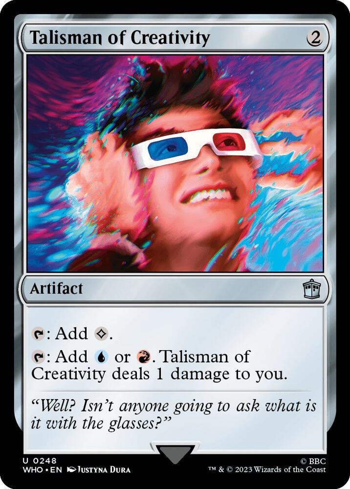 Talisman of Impulse - Universes Beyond: Doctor Who - Magic: The Gathering