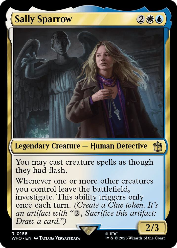Sally Sparrow - Universes Beyond: Doctor Who - Magic: The Gathering ...