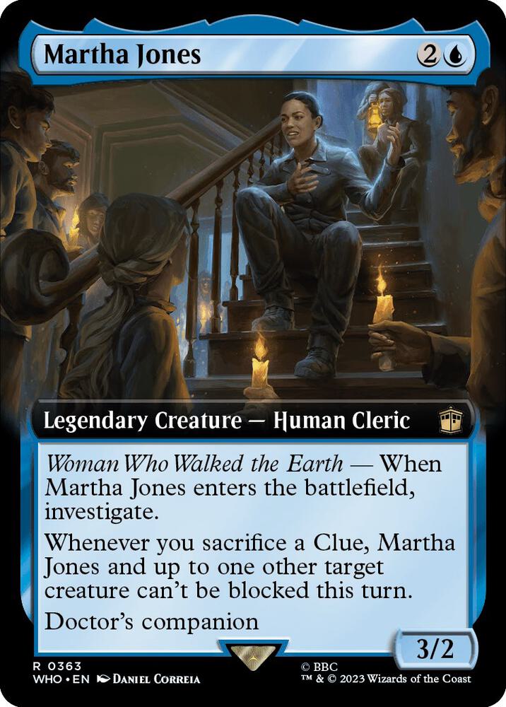 Martha Jones (Extended Art) - Universes Beyond: Doctor Who - Magic: The ...