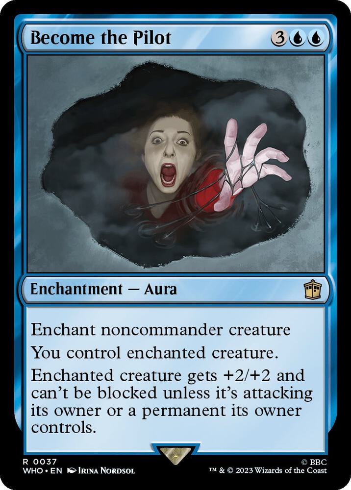 Become the Pilot - Universes Beyond: Doctor Who - Magic: The Gathering