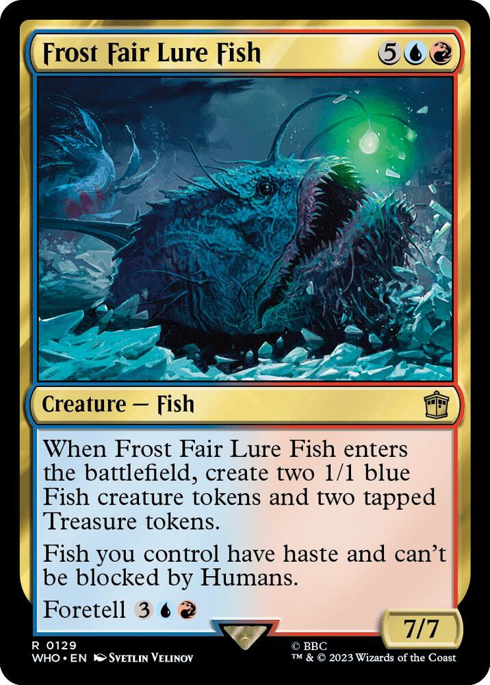 Frost Fair Lure Fish - Universes Beyond: Doctor Who - Magic: The ...