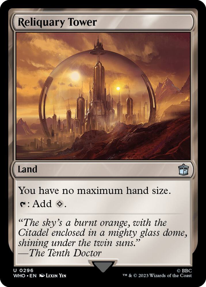 Reliquary Tower - Universes Beyond: Doctor Who - Magic: The Gathering ...