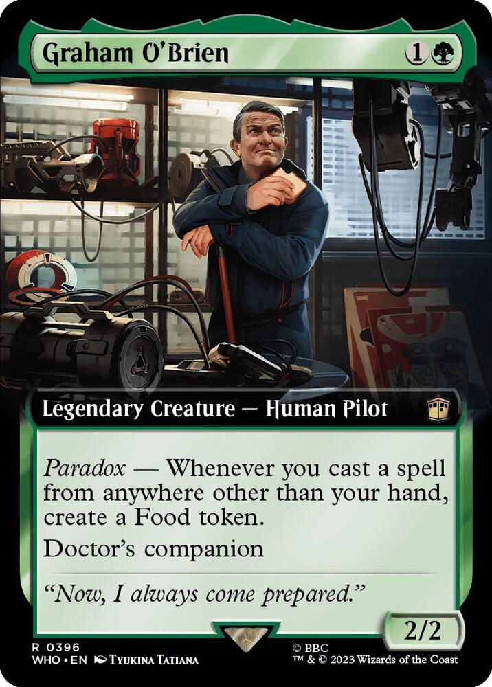Graham O'Brien (Extended Art) - Universes Beyond: Doctor Who - Magic ...