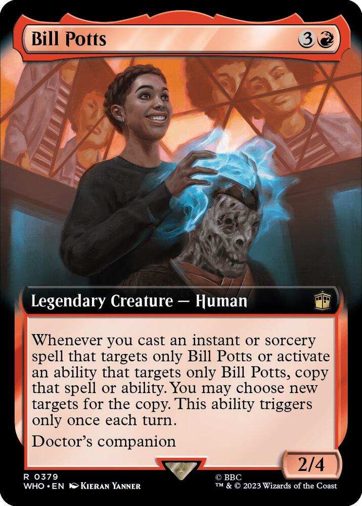 Bill Potts (Extended Art) - Universes Beyond: Doctor Who - Magic: The ...