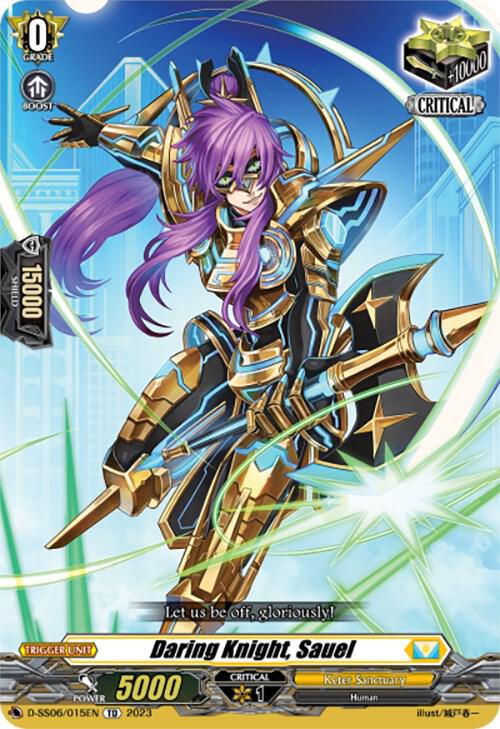 Daring Knight, Sauel - D-SS06: Stand Up Deckset "Gramgrace" - Cardfight Vanguard - TCGplayer.com