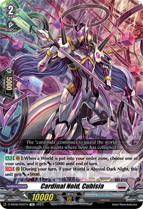 Cardinal Noid, Cubisia - D-SS08: Stand Up Deckset "Orfist" - Cardfight Vanguard - TCGplayer.com
