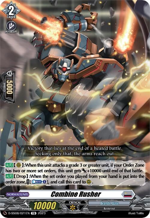 Combine Rusher - D-SS08: Stand Up Deckset "Orfist" - Cardfight Vanguard - TCGplayer.com