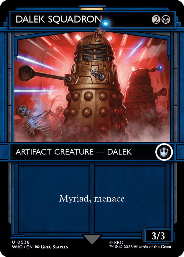 Dalek Squadron (Showcase) - Universes Beyond: Doctor Who - Magic: The ...