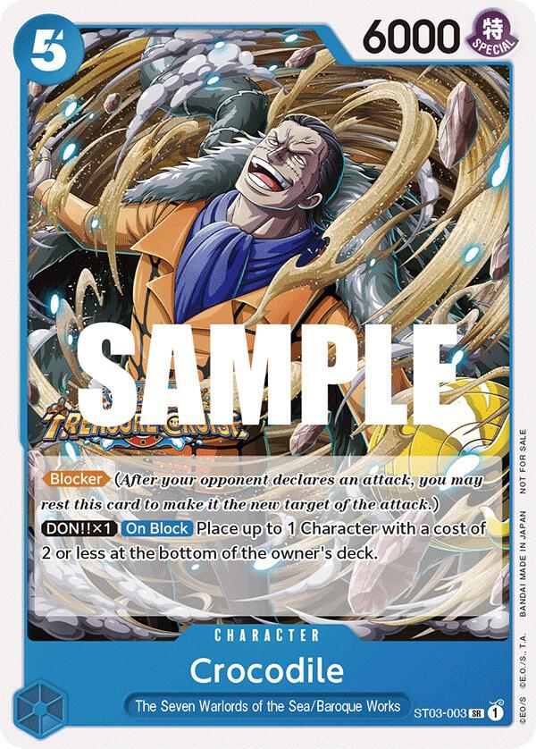 Crocodile (Tournament Pack Vol. 5) - One Piece Promotion Cards - One ...