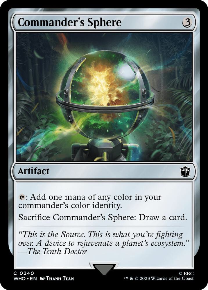 Commander's Sphere - Universes Beyond: Doctor Who - Magic: The ...