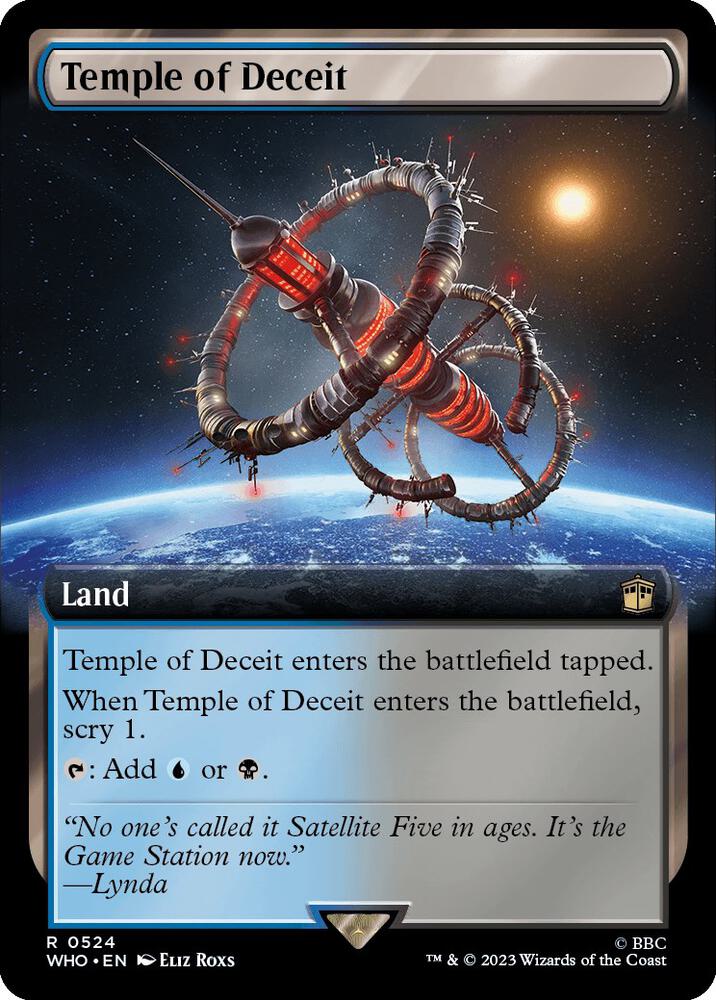 Temple of Deceit (Extended Art) - Universes Beyond: Doctor Who - Magic ...
