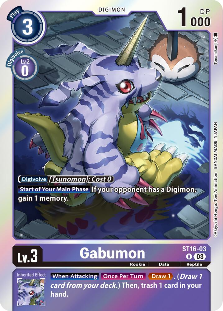 Gabumon - Starter Deck 16: Wolf of Friendship - Digimon Card Game - TCGplayer.com