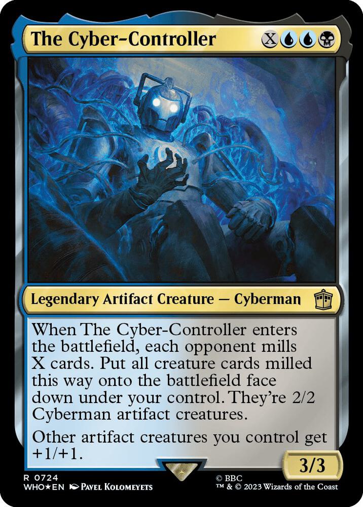 The Cyber-Controller (Surge Foil) - Universes Beyond: Doctor Who ...