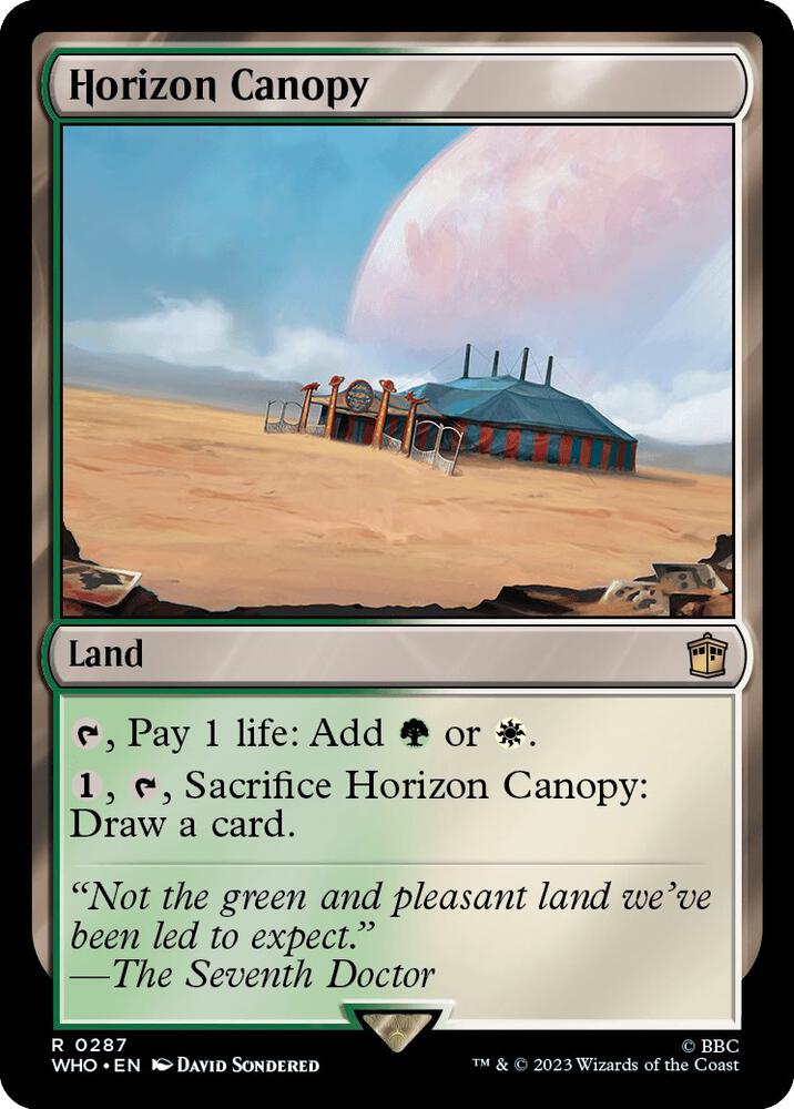 Horizon Canopy - Universes Beyond: Doctor Who - Magic: The Gathering ...