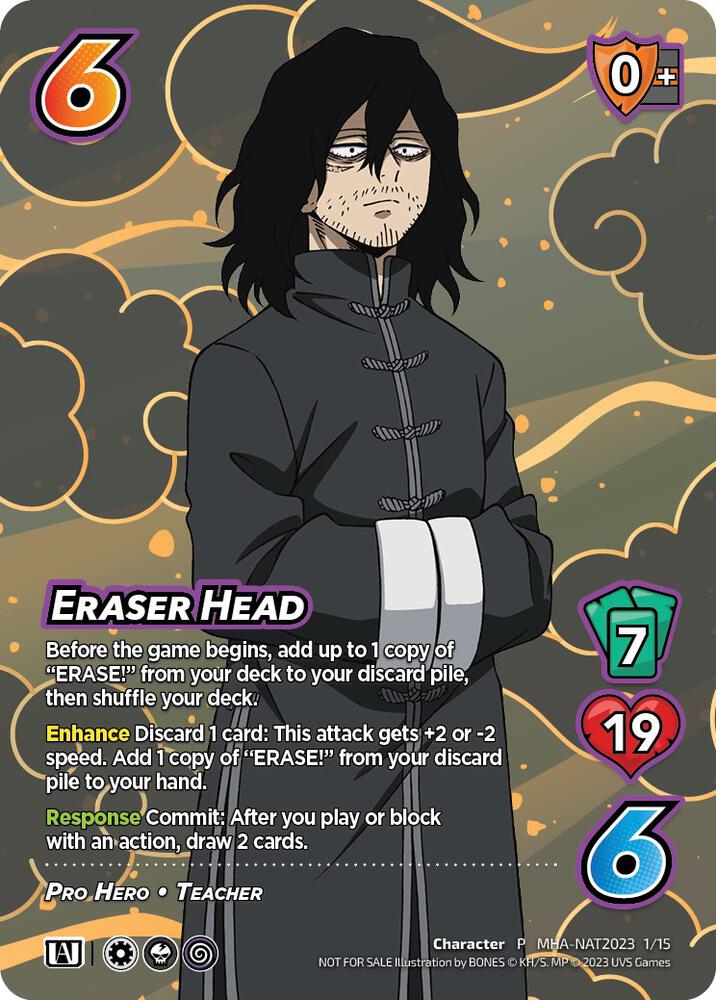 Eraser Head (Pro Hero Nationals 2023) - UniVersus: My Hero Academia ...