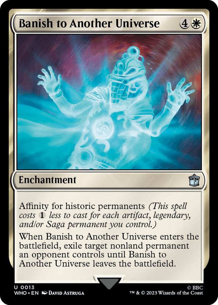 Banish to Another Universe - Universes Beyond: Doctor Who - Magic: The ...