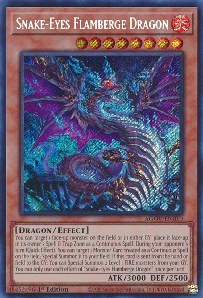 Snake-Eyes Flamberge Dragon - Age of Overlord - YuGiOh - TCGplayer.com
