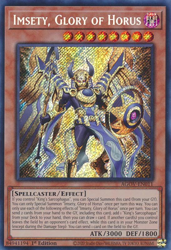 Imsety, Glory of Horus - Age of Overlord - YuGiOh - TCGplayer.com