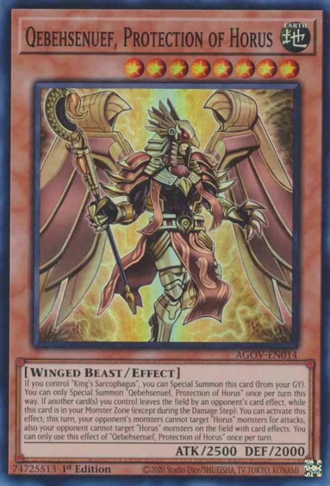 Imsety, Glory of Horus - Age of Overlord - YuGiOh