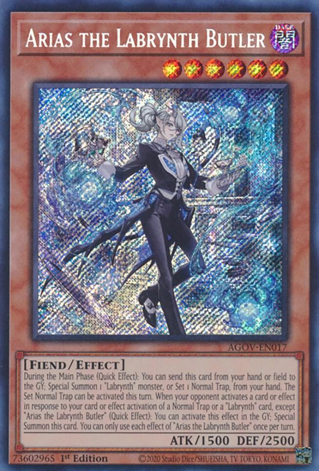 Arias the Labrynth Butler - Age of Overlord - YuGiOh - TCGplayer.com