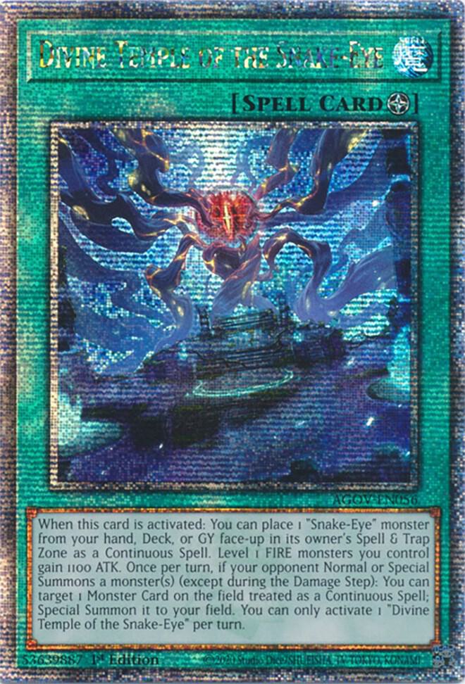 Original Sinful Spoils - Snake-Eye (Quarter Century Secret Rare) - Age of Overlord - YuGiOh ...