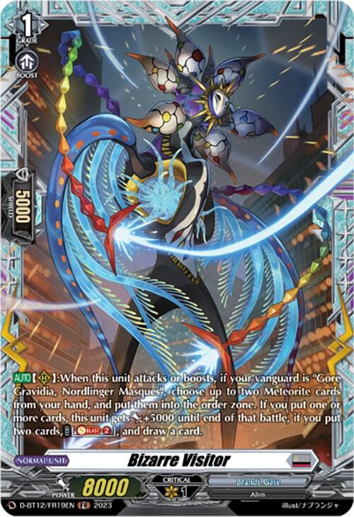 Bizarre Visitor (FR) - D-BT12: Evenfall Onslaught - Cardfight Vanguard