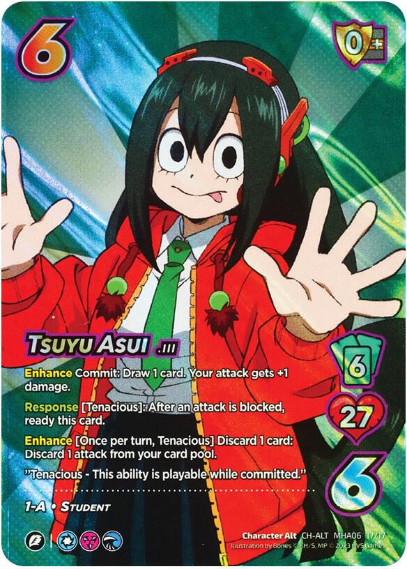 Tsuyu Asui - 17/17 - UniVersus: My Hero Academia: Jet Burn - UniVersus ...