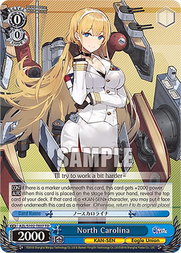 North Carolina - Azur Lane - Weiss Schwarz - TCGplayer.com