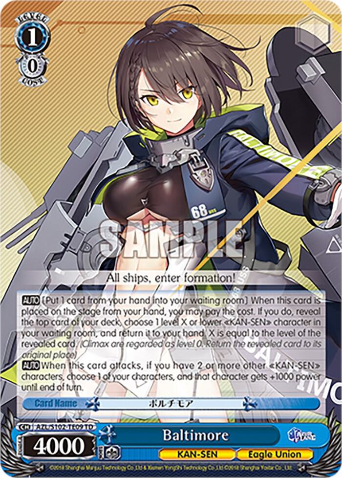 Baltimore - Azur Lane - Weiss Schwarz - TCGplayer.com