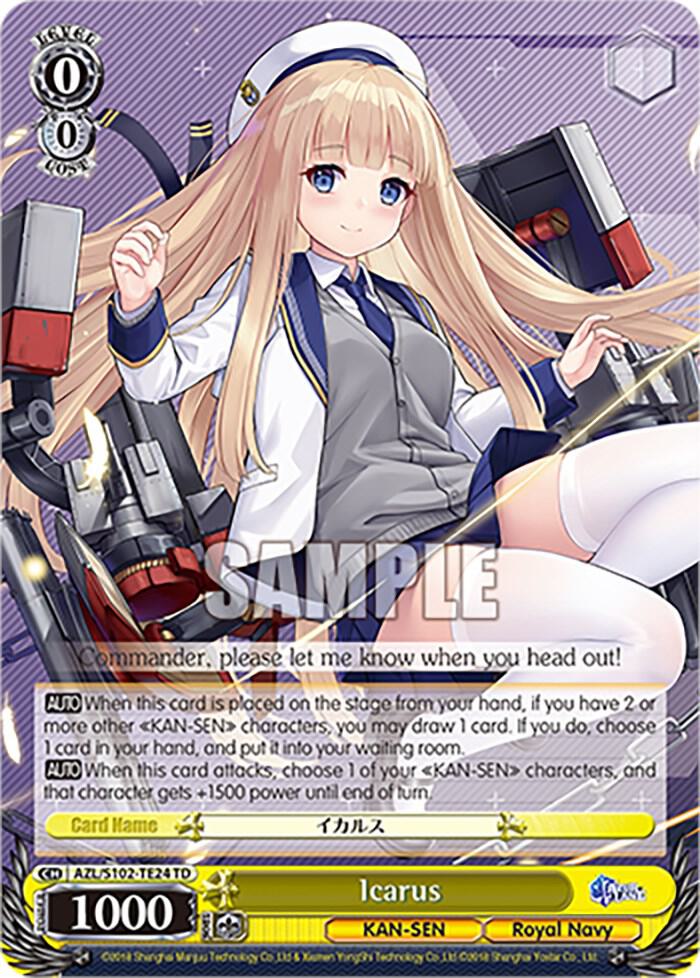 Icarus - Azur Lane - Weiss Schwarz - TCGplayer.com