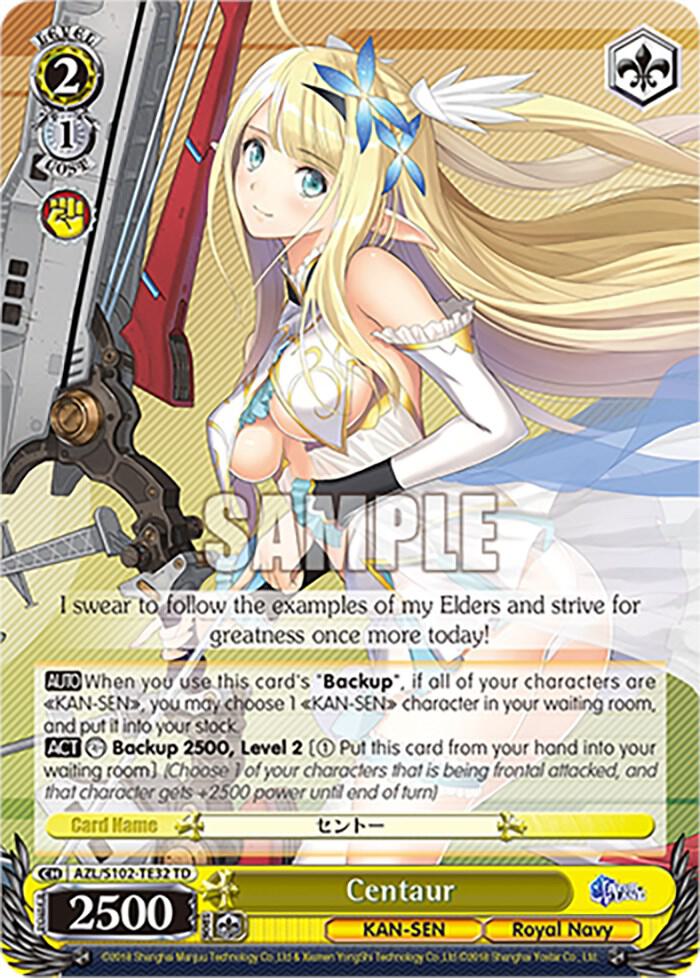 Centaur - Azur Lane - Weiss Schwarz - TCGplayer.com