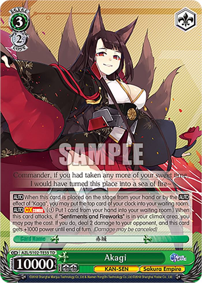 Akagi - Azur Lane - Weiss Schwarz - TCGplayer.com
