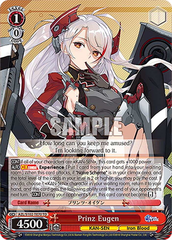 Prinz Eugen - Azur Lane - Weiss Schwarz - TCGplayer.com