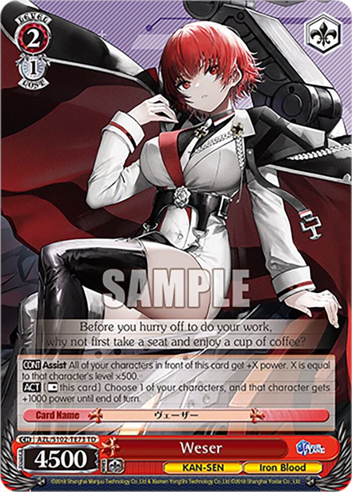 North Carolina - Azur Lane - Weiss Schwarz