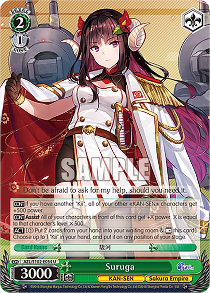 Suruga - Azur Lane - Weiss Schwarz - TCGplayer.com