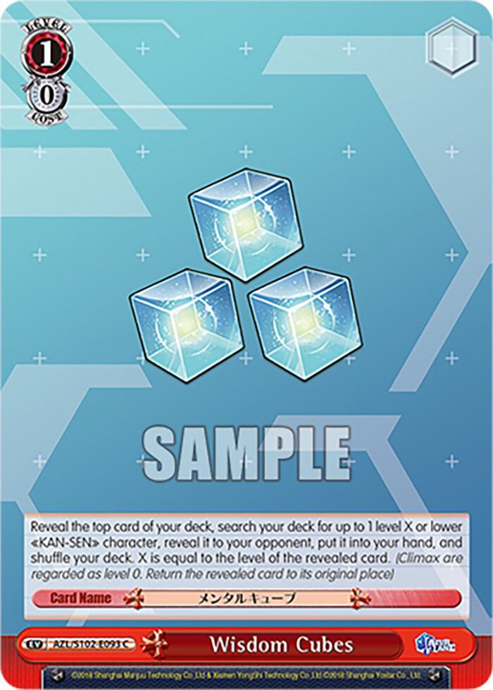 Wisdom Cubes - Azur Lane - Weiss Schwarz - TCGplayer.com