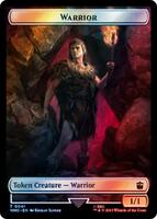 Warrior // Cyberman Double-Sided Token (Surge Foil) - Universes Beyond ...