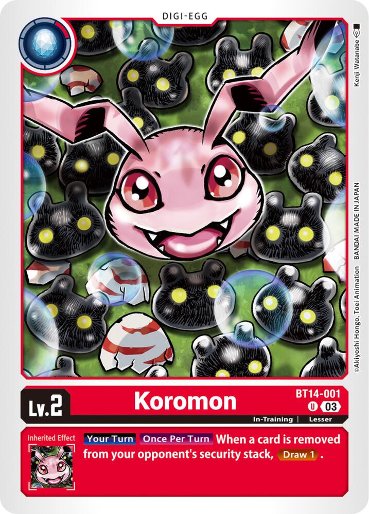 Koromon - Blast Ace - Digimon Card Game - TCGplayer.com
