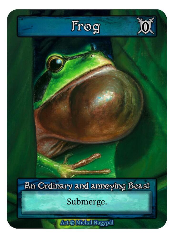 Frog (Green) (Box Topper) - Alpha - Sorcery: Contested Realm ...