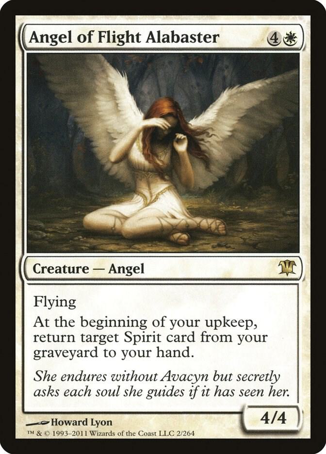 Angel of Flight Alabaster - Innistrad - Magic: The Gathering ...