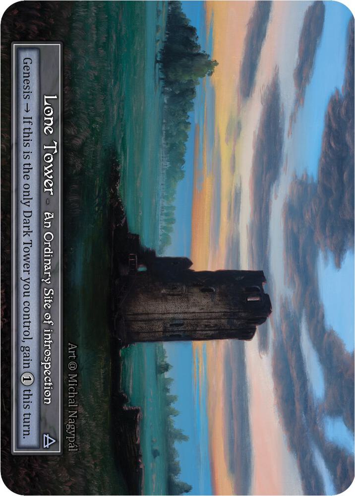 Lone Tower (Foil) - Alpha - Sorcery: Contested Realm - TCGplayer.com