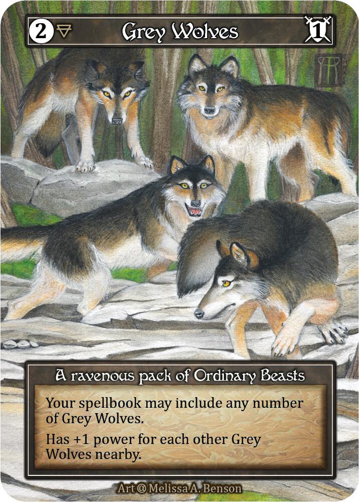 Grey Wolves (Foil) - Alpha - Sorcery: Contested Realm - TCGplayer.com